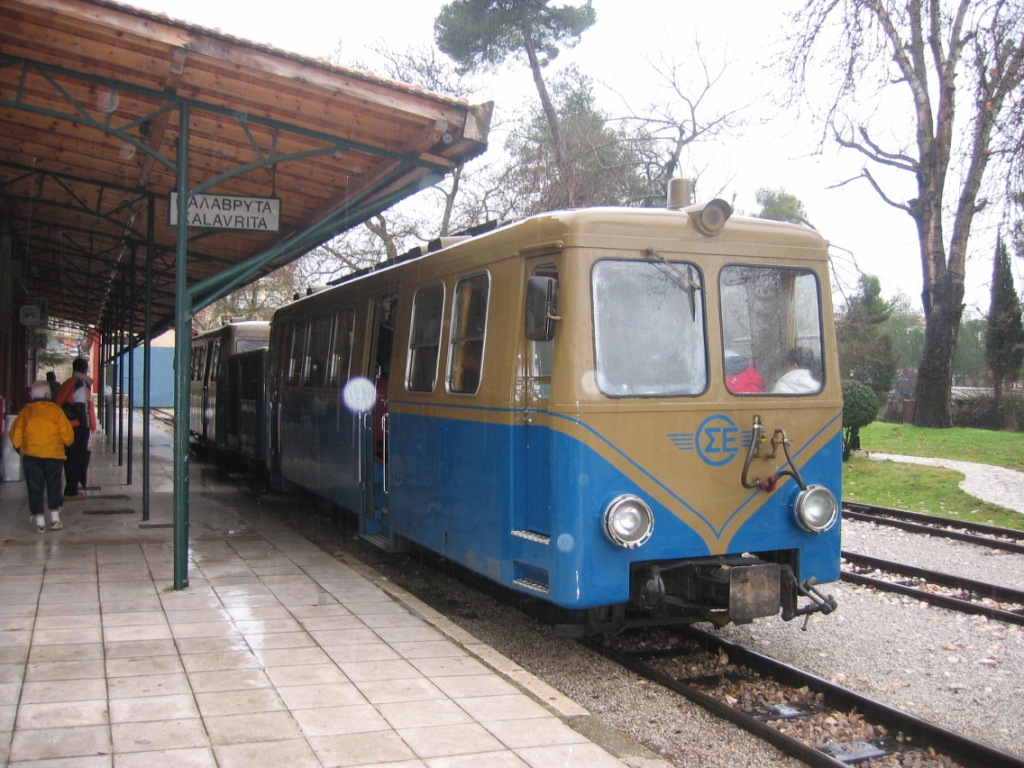 2005 – Greece – “Little Climbing Train” – Trains To Beyond