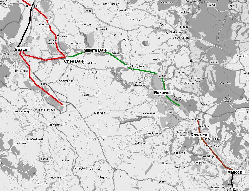 1) Millers Dale for Tideswell – Trains To Beyond