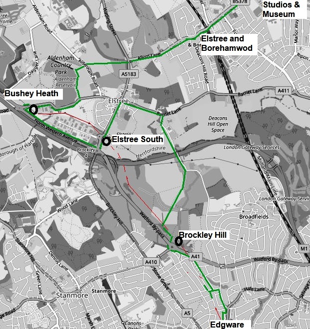 Northern Heights – Walk 5 – Trains To Beyond