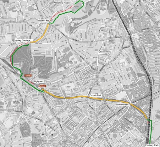 Northern Heights – Walk 2 – Trains To Beyond