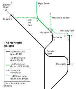 2021 – UK – “Walking the Northern Heights” – Trains To Beyond