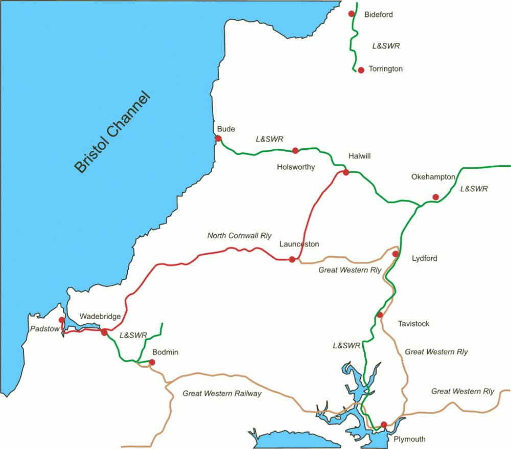 “SOUTH WESTERN LINES In DEVON & cornwall” – Trains To Beyond