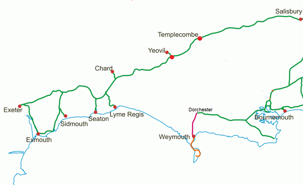 “SOUTH WESTERN LINES In DEVON & cornwall” – Trains To Beyond