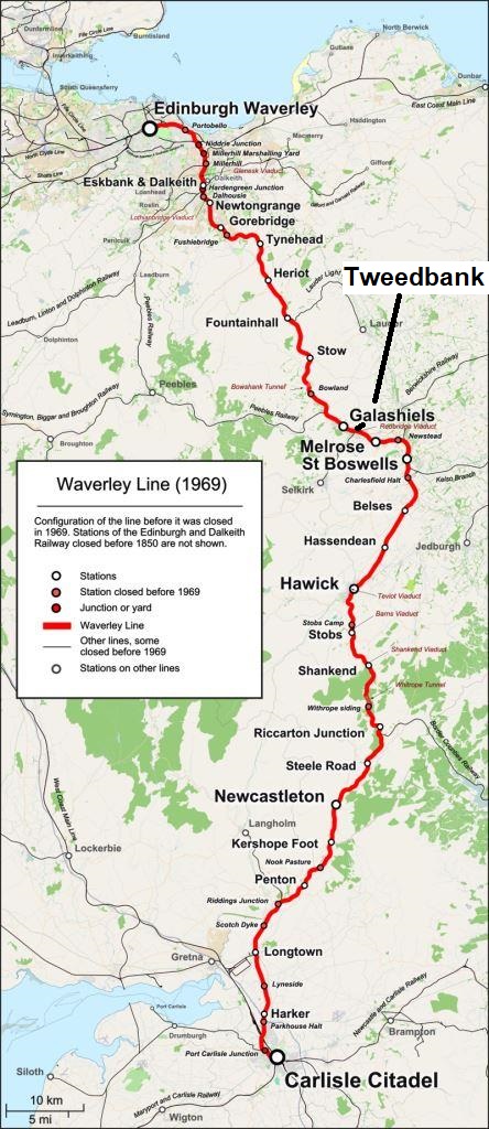 2023 – UK – “Walking Waverley” – Trains To Beyond
