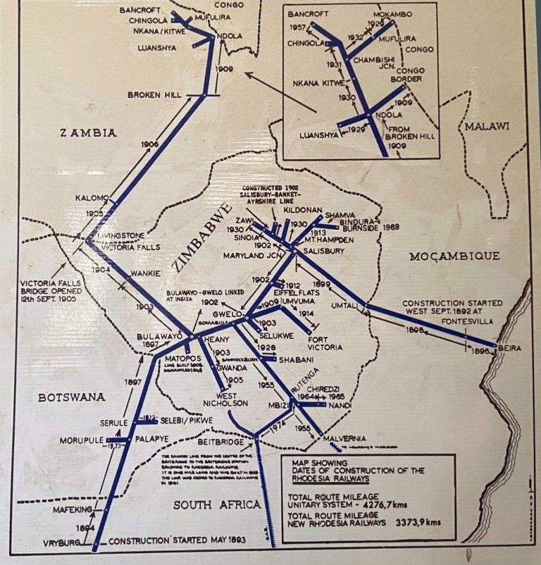 “Rhodesian / Zimbabwean Railway History” – Trains To Beyond